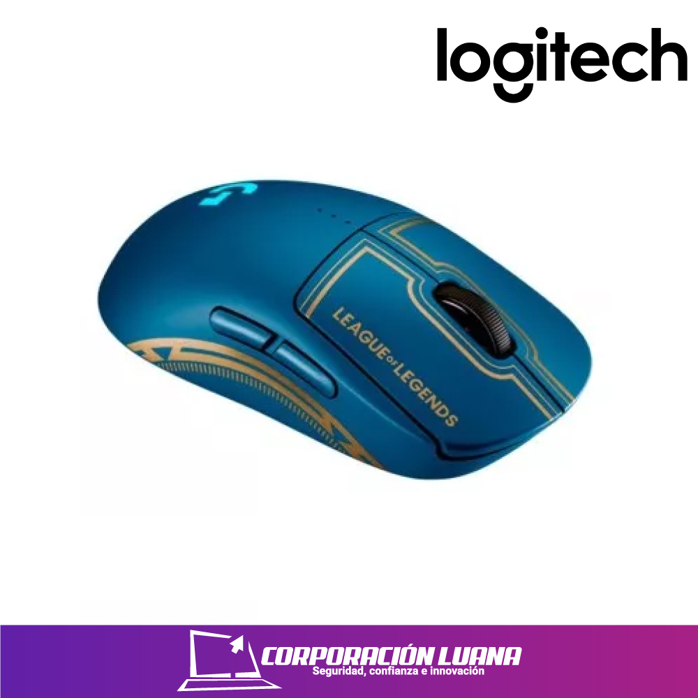 MOUSE GAMER LOGITECH G PRO LIGHTSPEED ( 910-006450 ) LOL 2 WIRELESS ...