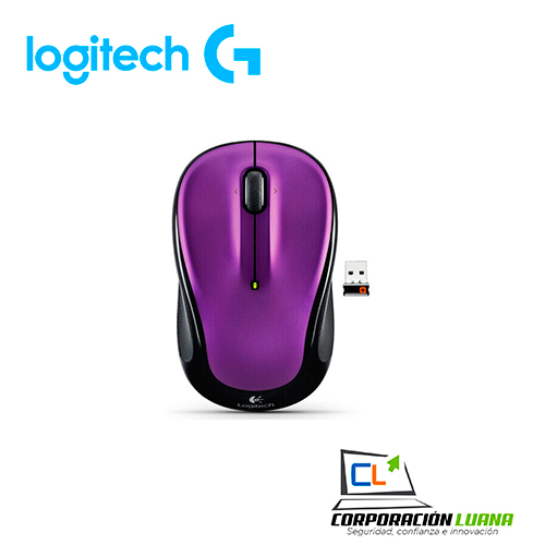 MOUSE INALAMBRICO LOGITECH M325 ( 910-003120 ) VIOLETA