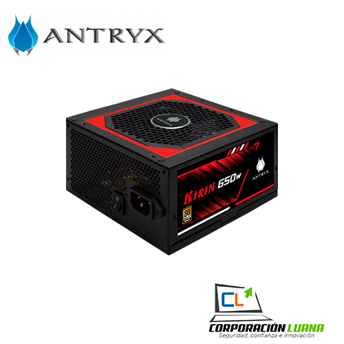 FUENTE DE PODER ANTRYX KIRIN 650W ( AP-KB650 ) 80 PLUS BRONZE