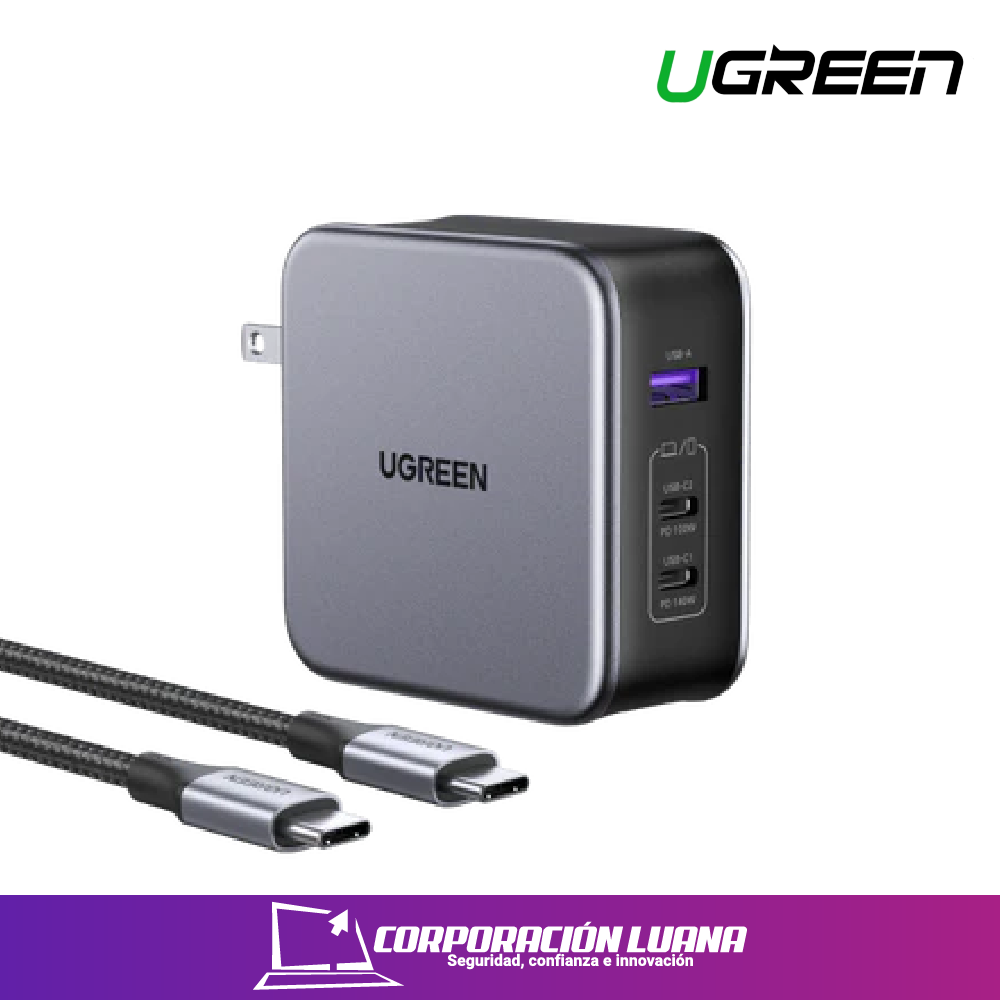 65W CHARGING STATION 4PORTS GAN DESKTOP USB-C*2 USB-A*2 UGREEN ( 90735 )