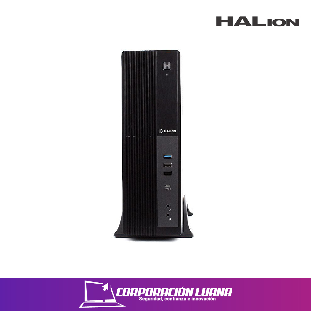 CASE SLIM HALION SUPRA PRO S616 350W USB 3.0 USC-C