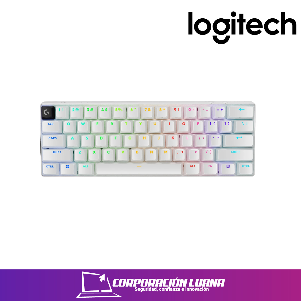 TECLADO LOGITECH PRO X 60 LIGHTSPEED ( 920-011921 ) BLANCO | BT ...