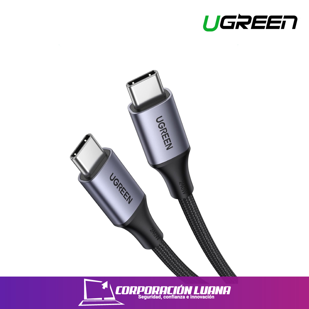 Ugreen Usb C To Usb C Cable 240w 45067 Fast Charging Usb C Cable 1 M