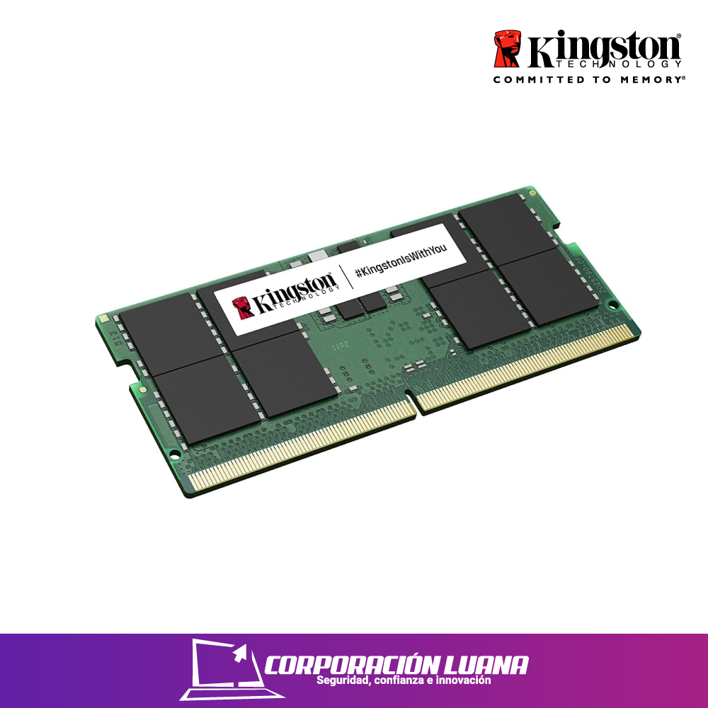 MEMORIA RAM SODIMM KINGSTON 16GB 3200 MTS ( KCP432SS8/16 ) DDR4 | CL22