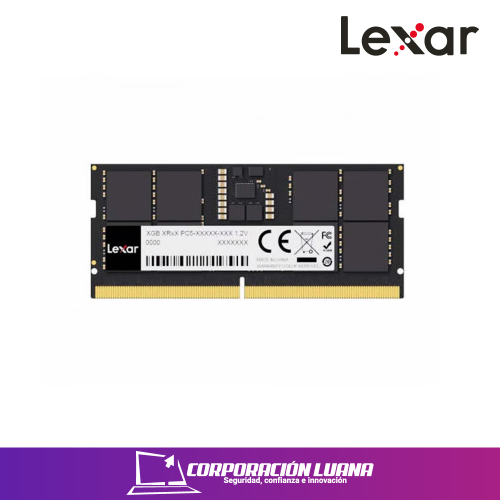 MEMORIA RAM P/LAPTOP SODIMM LEXAR (1X16) 16GB 3200 MTS ( LD4AS016G ...